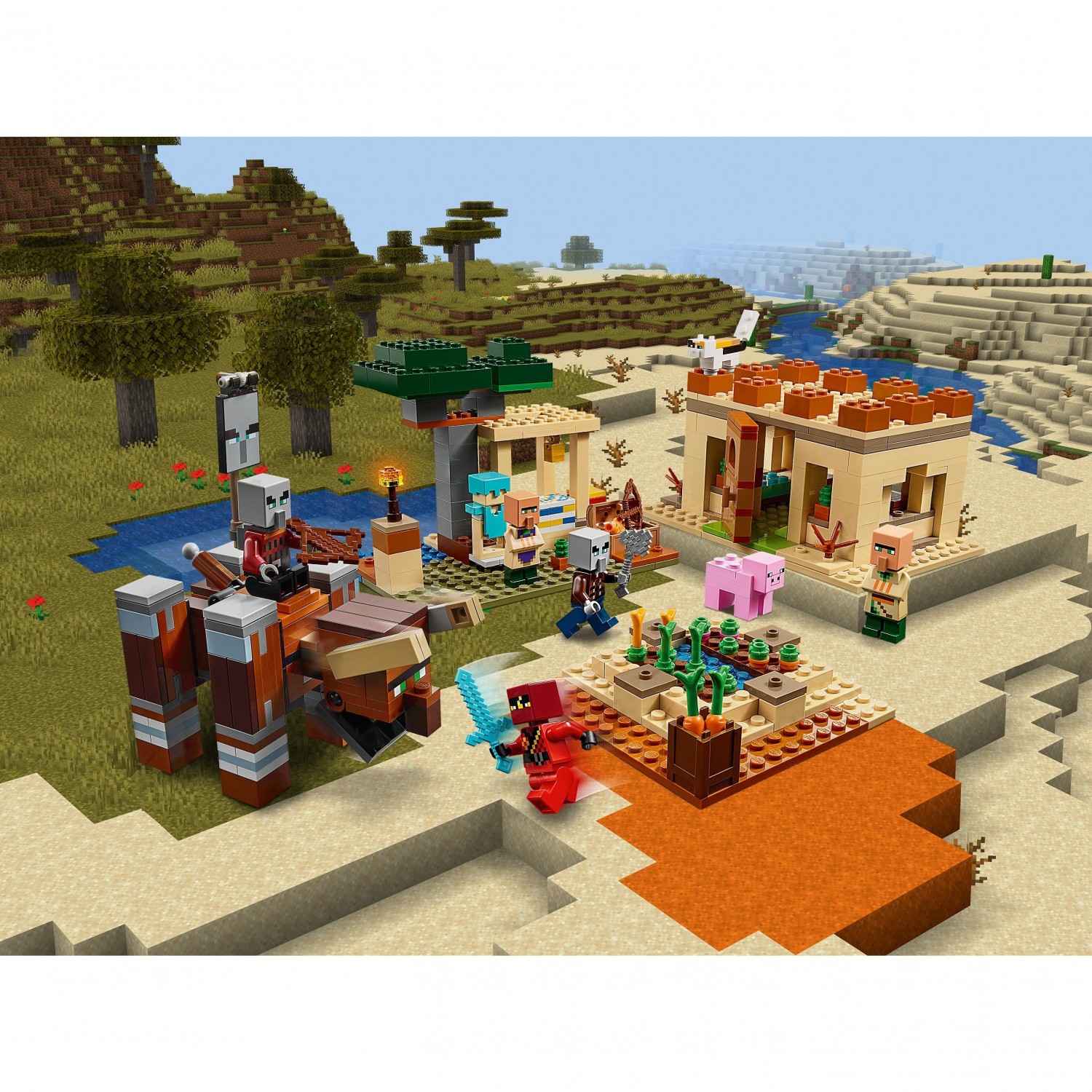 LEGO MINECRAFT "ПАТРУЛЬ РАЗБОЙНИКОВ" Minecraft 21160 1671644. Купить ...